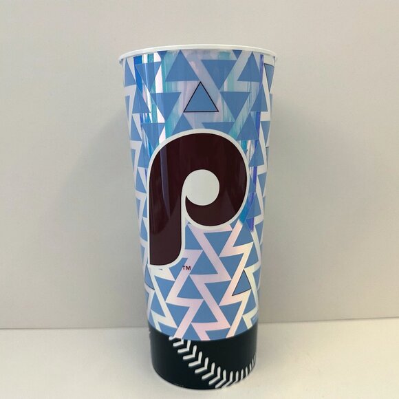 MLB | Dining | Phillies Retro Throwback Logo Powder Blue Iridescent 225 ...